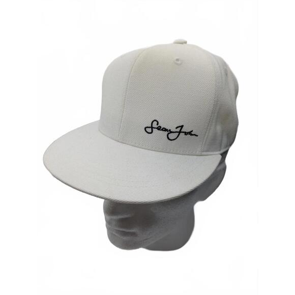 Sean John | Accessories | Sean John Classic White Fitted Baseball Cap 7 ...